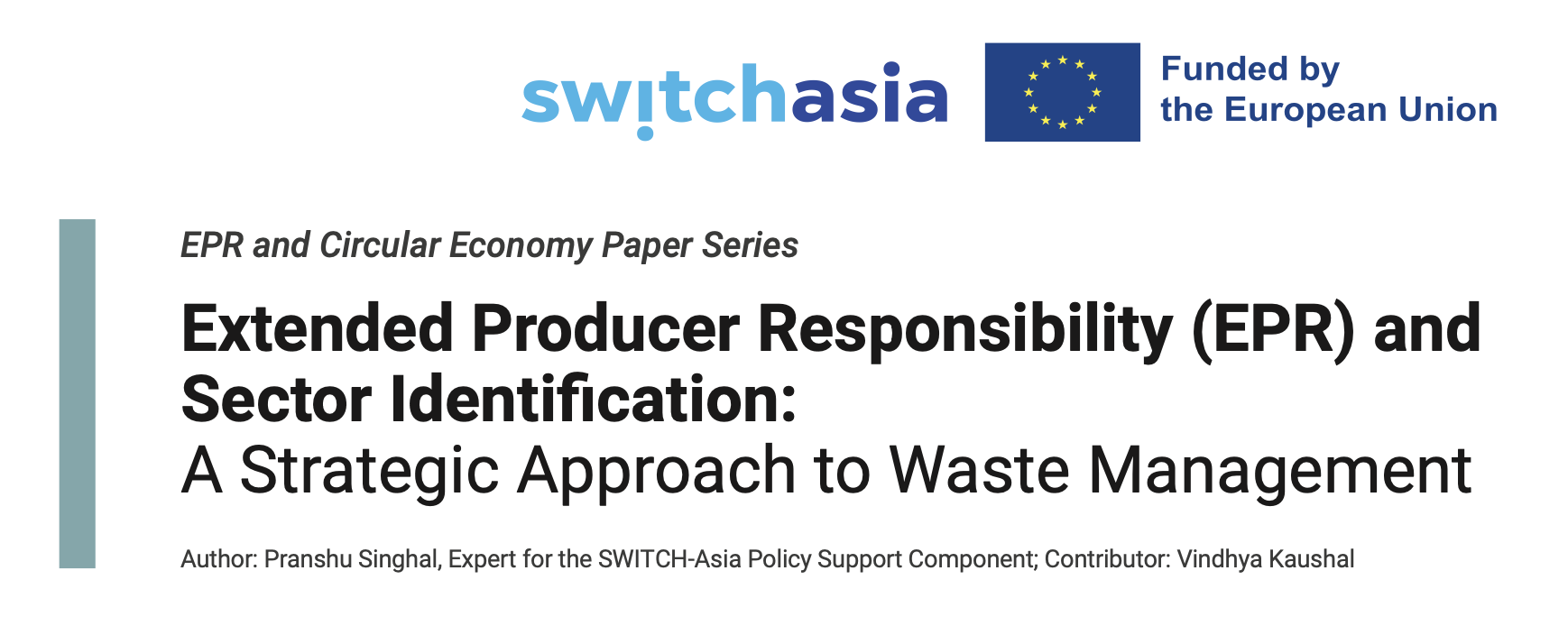 Extended Producer Responsibility (EPR) and Sector Identification: A ...